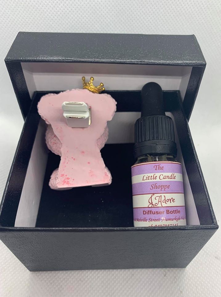 Bear Car Diffuser – The Little Candle Shoppe- Numurkah