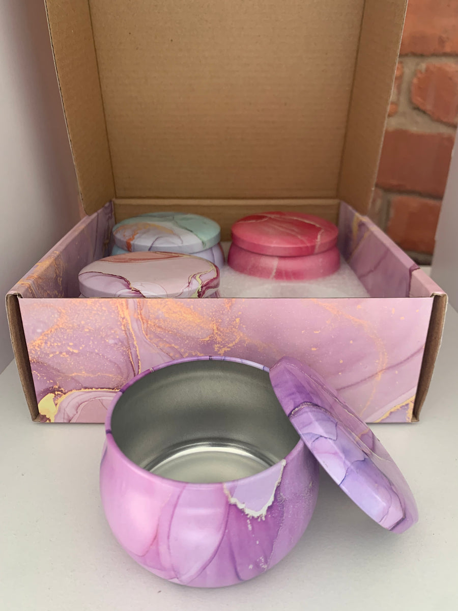 Scented Candle 4 pack – The Little Candle Shoppe- Numurkah